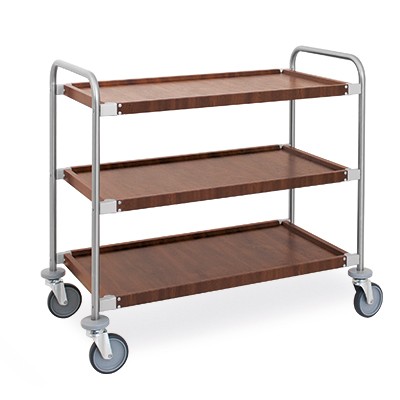 Craft Three-Tier Metal Service Trolley(71x45 cm Shelf)