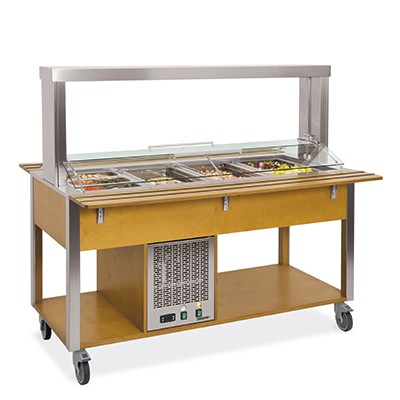 Refrigerated Self-Service Buffet Trolleys - Buffet Trolleys