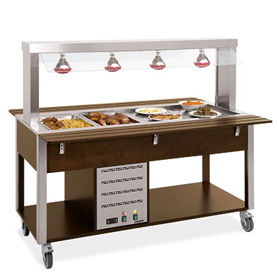 Heated Self-Service Buffet Trolleys - Buffet Trolleys